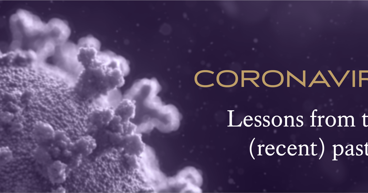 Coronavirus - Lessons from the (recent) past - Articles - News ...