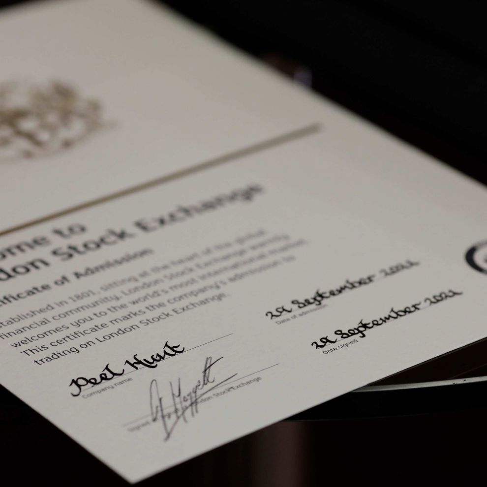 About us - Peel Hunt