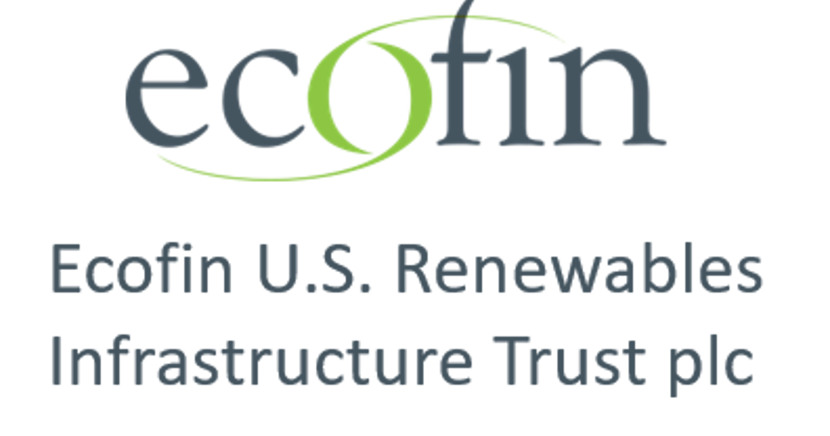 New Corporate Client – Ecofin U.S. Renewables Infrastructure Trust ...