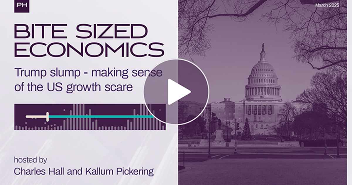 Bite Sized Economics Podcast #3: Trump slump: making sense of the US growth scare - Economics ...