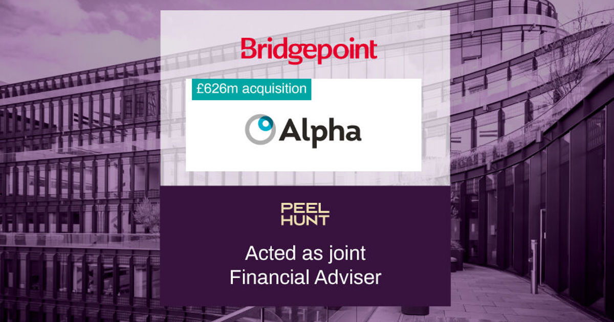 £626m Acquisition of Alpha Financial Markets Consulting plc. - News ...